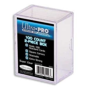 ultra pro 100-count 2-piece case