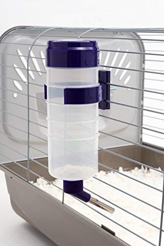 Lixit Lever Valve Top Fill No Drip Water Bottles for Rabbits, Chinchillas, Ferrets, Guinea Pigs and Adult Rats (32oz)