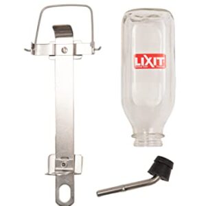 Lixit Heavy Duty Deluxe Glass Water Bottles for Birds, Dogs and Small Animals. (32oz Large Tube)