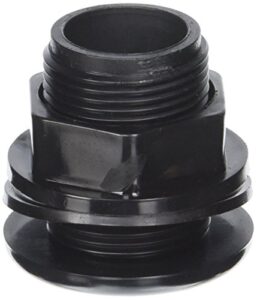 lifegard aquatics 1/2-inch slip bulkhead fitting