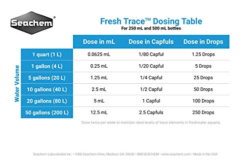 Seachem Fresh Trace 250ml