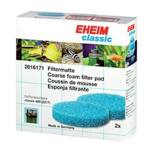 eheim coarse filter pad (blue) for classic external filter 2217 (2 pieces)