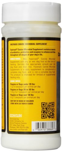 Conklin Fastrack Canine Microbial Supplement for Dogs, 300gm