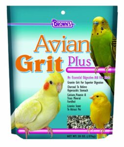 f.m. brown`s sons, inc. avian grit premium bird gravel 20 oz