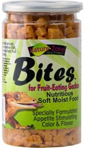 nature zone snz54641 gecko bites soft moist food, 9-ounce