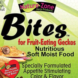 Nature Zone SNZ54641 Gecko Bites Soft Moist Food, 9-Ounce