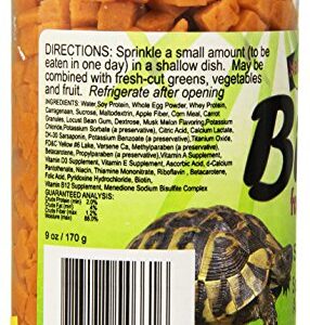 Nature Zone Snz54661 Melon Flavored Total Bites Soft Moist Food For Tortoise, 9-Ounce