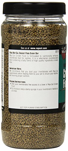 Rep-Cal Srp00811 Cricket Food, 7.5-Ounce