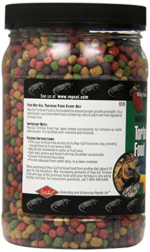 Rep-Cal SRP00806 Tortoise Food, 12.5-Ounce