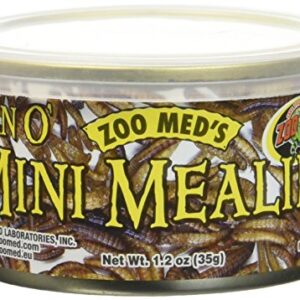 Zoo Med Laboratories SZMZM47 Zoo Can O Mini Mealies, 1.2-Ounce