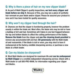 WAHL Professional Animal 7F Full Medium Competition Series Detachable Blade with 4/25-Inch Cut Length (2368-100)