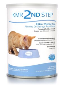 petag kmr 2nd step kitten weaning food - contains natural milk protein - for kittens 4-8 weeks old - 14 oz