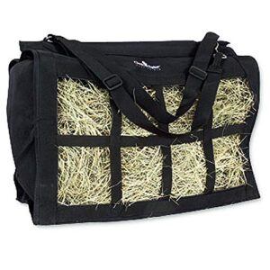 classic equine deluxe top load hay bag black