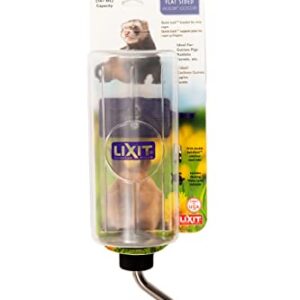 Lixit Quick Lock Super Seal Water Bottles for Hamsters, Guinea Pigs, Rats, Hedgehogs Mice and Other Small Animals. (20oz)