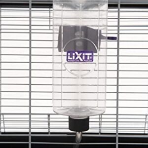 Lixit Quick Lock Super Seal Water Bottles for Hamsters, Guinea Pigs, Rats, Hedgehogs Mice and Other Small Animals. (20oz)