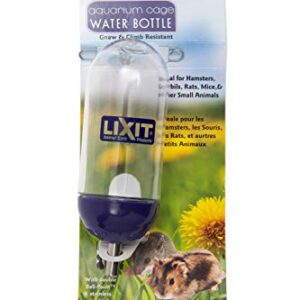 Lixit Bell Style Aquarium Cage Water Bottle (5 Ounce, Clear)