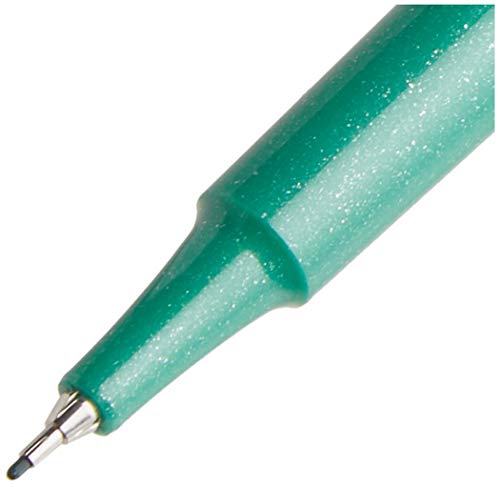 PILOT Razor Point Fine Line Marker Stick Pens, Ultra-Fine Point (0.3mm) Green Ink, 12-Pack (11007)