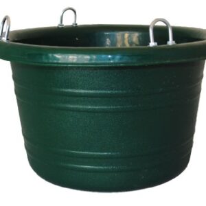 Horsemen's Pride Horse Feed Tub, Small, 18 Quarts, Green