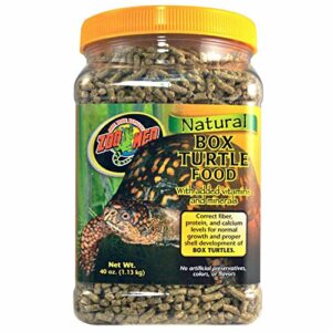 zoo med natural box turtle food, 40-ounce