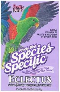 pretty bird international bpb78318 species specific special eclectus food, 8-pound