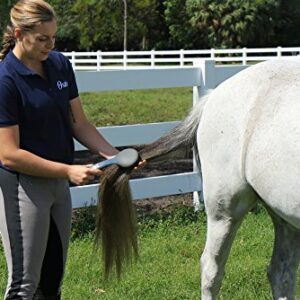 Oster Equine Care Series Mane & Tail Horse Brush, Blue (078399-140-001)