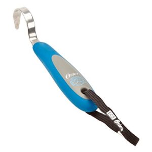 oster equine care horse hoof pick, blue