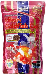 hikari gold gold fish food 10.5 oz - baby pellet