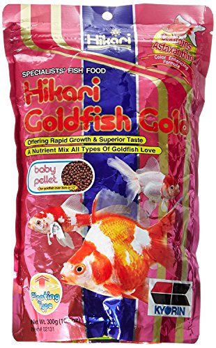 Hikari Gold Gold Fish Food 10.5 Oz - Baby Pellet