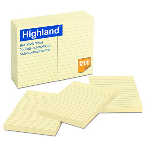 3M Adhesive Note Pads (MMM6609YW)