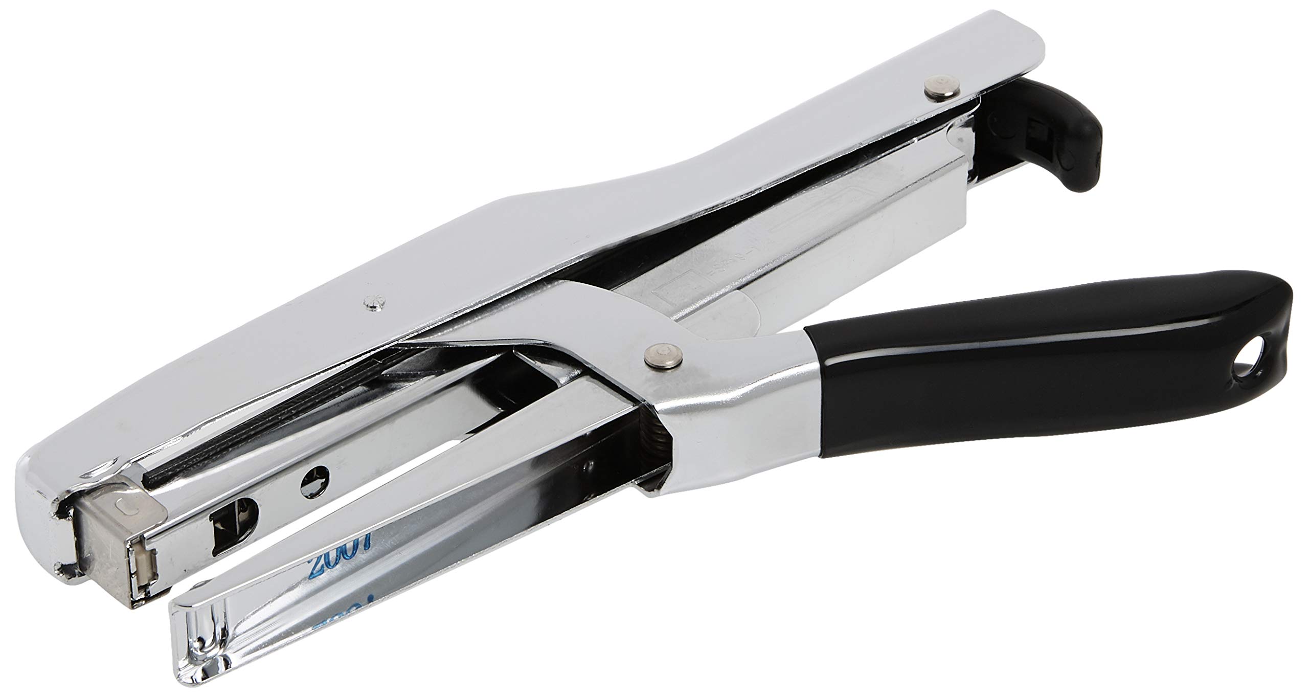 Bostitch Office Plier Stapler, 20 Sheet Capacity, EZ Squeeze Handle, Reduced Effort, No Jam Technology, Chrome