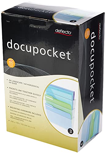 Deflect-O Expanding File Pockets, (DEF73601RT)