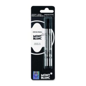 montblanc pen refill for legrand rollerball, medium point, black (15164)