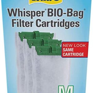 Tetra Whisper Bio-Bag Disposable Cartridges, Aquarium Filter Cartridges, 3 Count