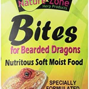 Nature Zone Snz54620 Bearded Dragon Bites Soft Moist Food, 2-Ounce