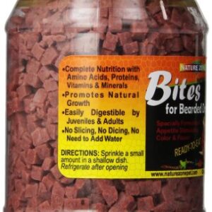 Nature Zone Bites For Bearded Dragons, Soft Moist Food, 24-Ounce