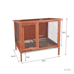 ware manufacturing hd large rabbit hutch