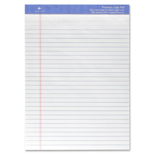 Sparco Premium-grade Letter Size Legal Pad