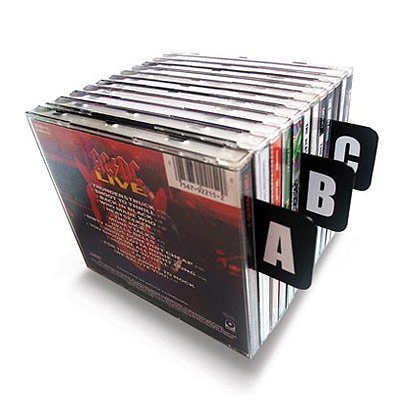 Alphabet DVD Dividers by Jumbl