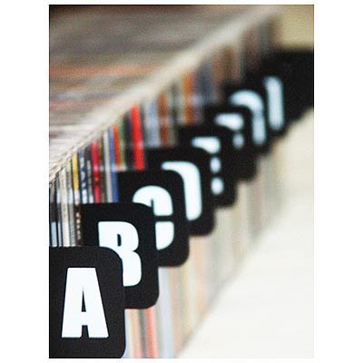 Alphabet DVD Dividers by Jumbl