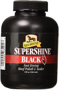 w f young 428989 super shine hoof polish & sealer, 8 oz