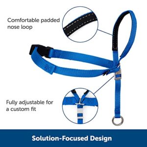 PetSafe Gentle Leader No-Pull Dog Headcollar - The Ultimate Solution to Pulling - Redirects Your Dog's Pulling For Easier Walks - Helps You Regain Control - Medium , Black