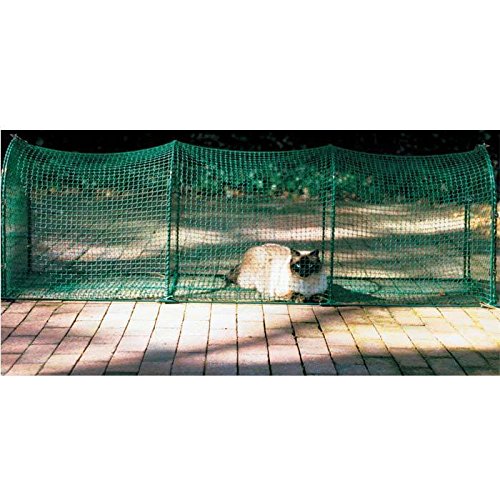 Kittywalk Outdoor Net Cat Enclosure for Lawns