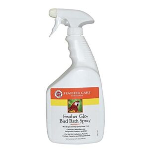 miracle care feather miracle care feather glo bird bath spray, 32-ounce