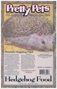 pretty pets premium hedgehog food (8 lbs.)