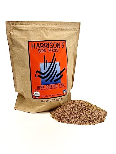 Harrison's Bird Foods High Potency Fine 5lb Certified Organic Formula