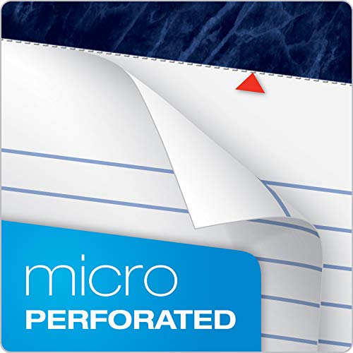 Ampad Gold Fibre Writing Pads, Legal/Wide Rule, Letter Size (8 1/2 in x 11 3/4 in), White, Four 50-Sheet Pads per Pack (20-031)