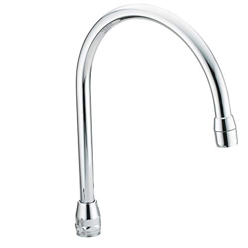 Moen 104433 Commercial Gooseneck Spout 8-3/8-Inch, Chrome