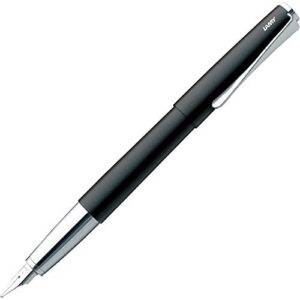 lamy studio fountain pen black fine