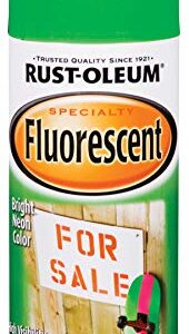 Rust-Oleum 1932830 Specialty Fluorescent Spray Paint, 11 Ounce, Green