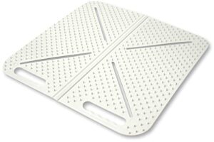 mammoth pet products x-mat foldable training mat, 18-inch, beige (60006d)